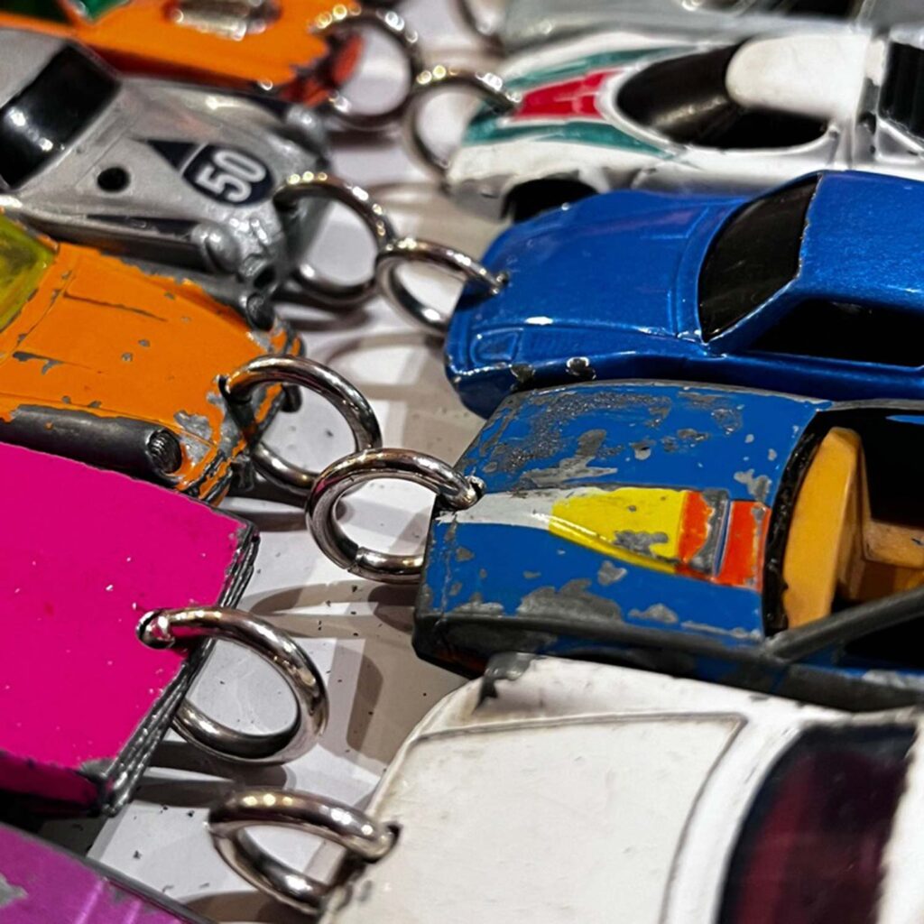 1989 Hot Wheels Porsche 911 Turbo Keychain - DRIWEN